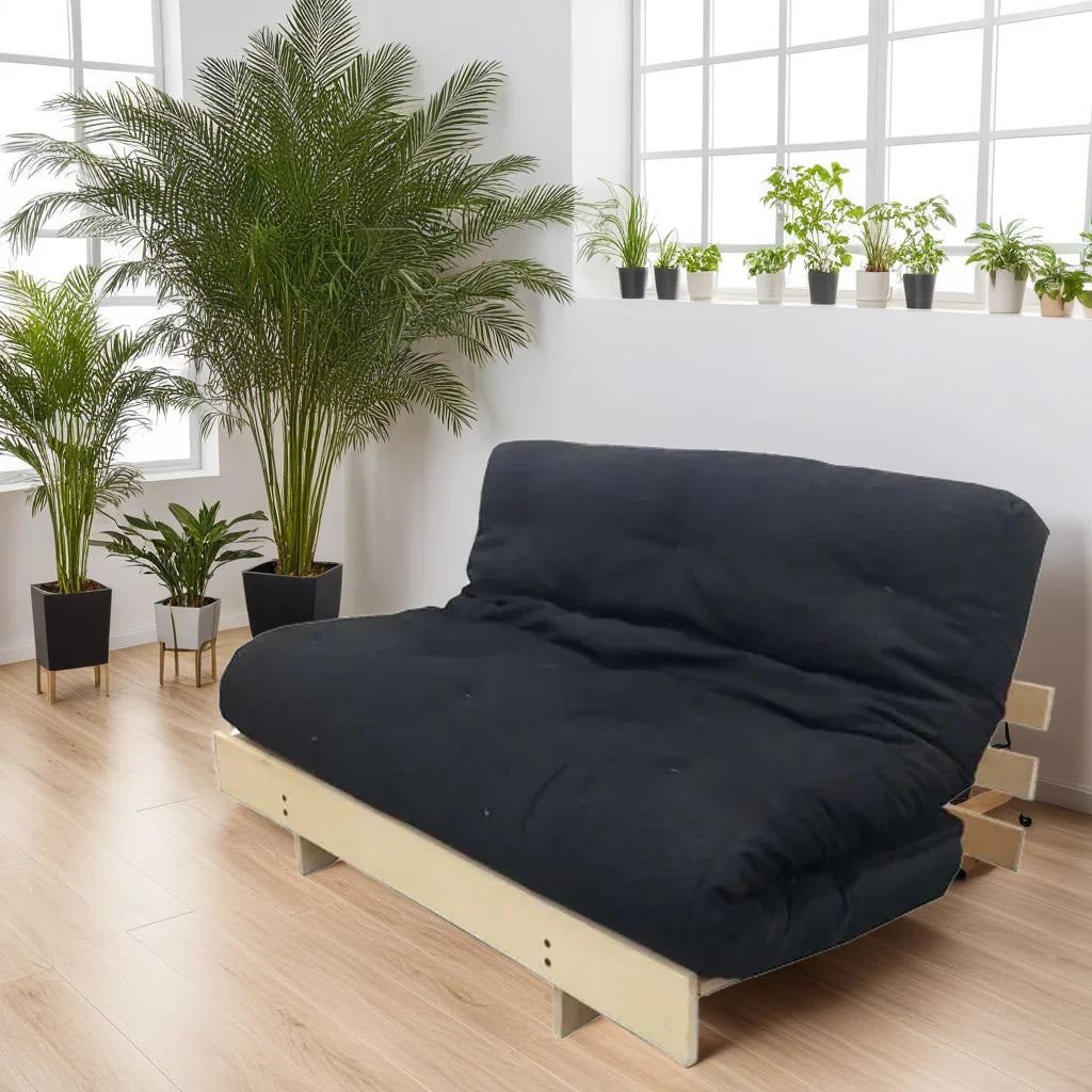 Base de futon en bois style palettes - Mobilier Triomphe